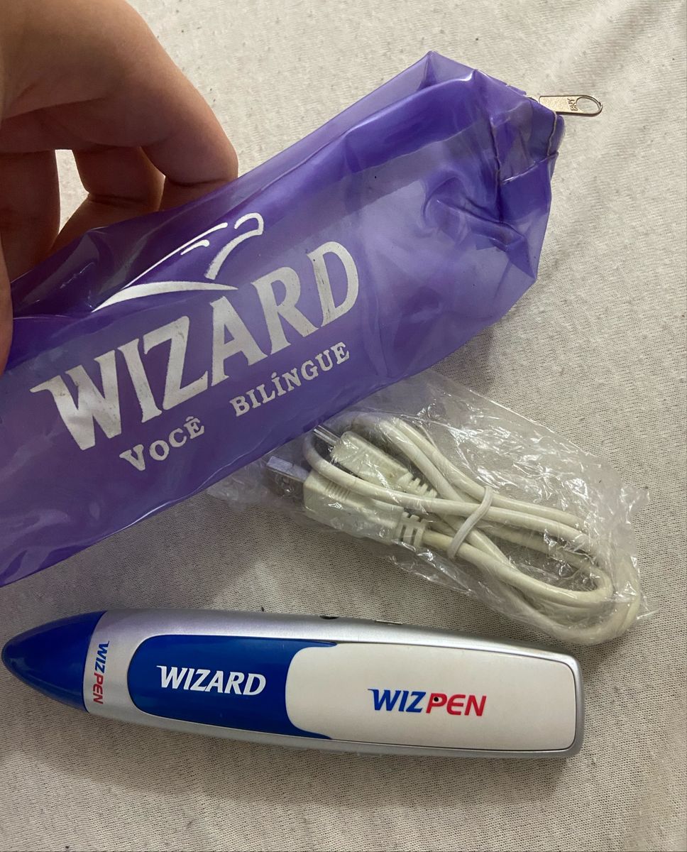 Caneta Wizepen Wizard | Livro Wizard Wizepen Usado 41290480 | enjoei