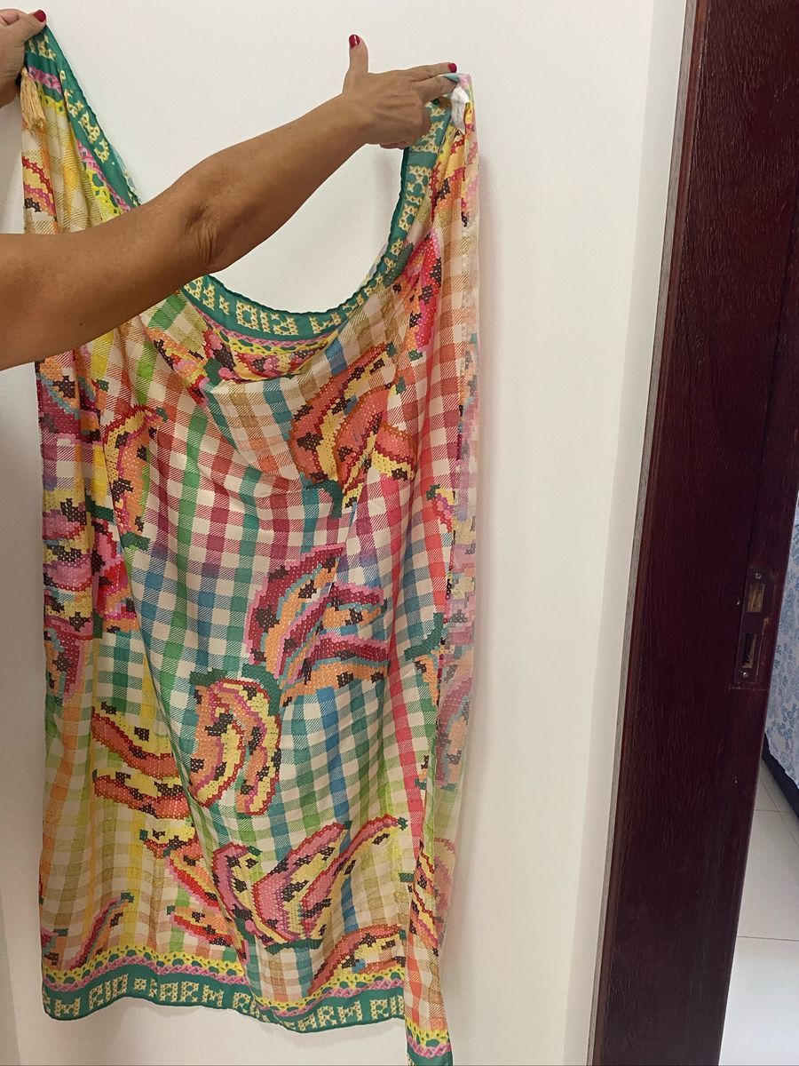 Canga Farm Nova | Moda Praia Feminina Farm Nunca Usado 70445273 | enjoei