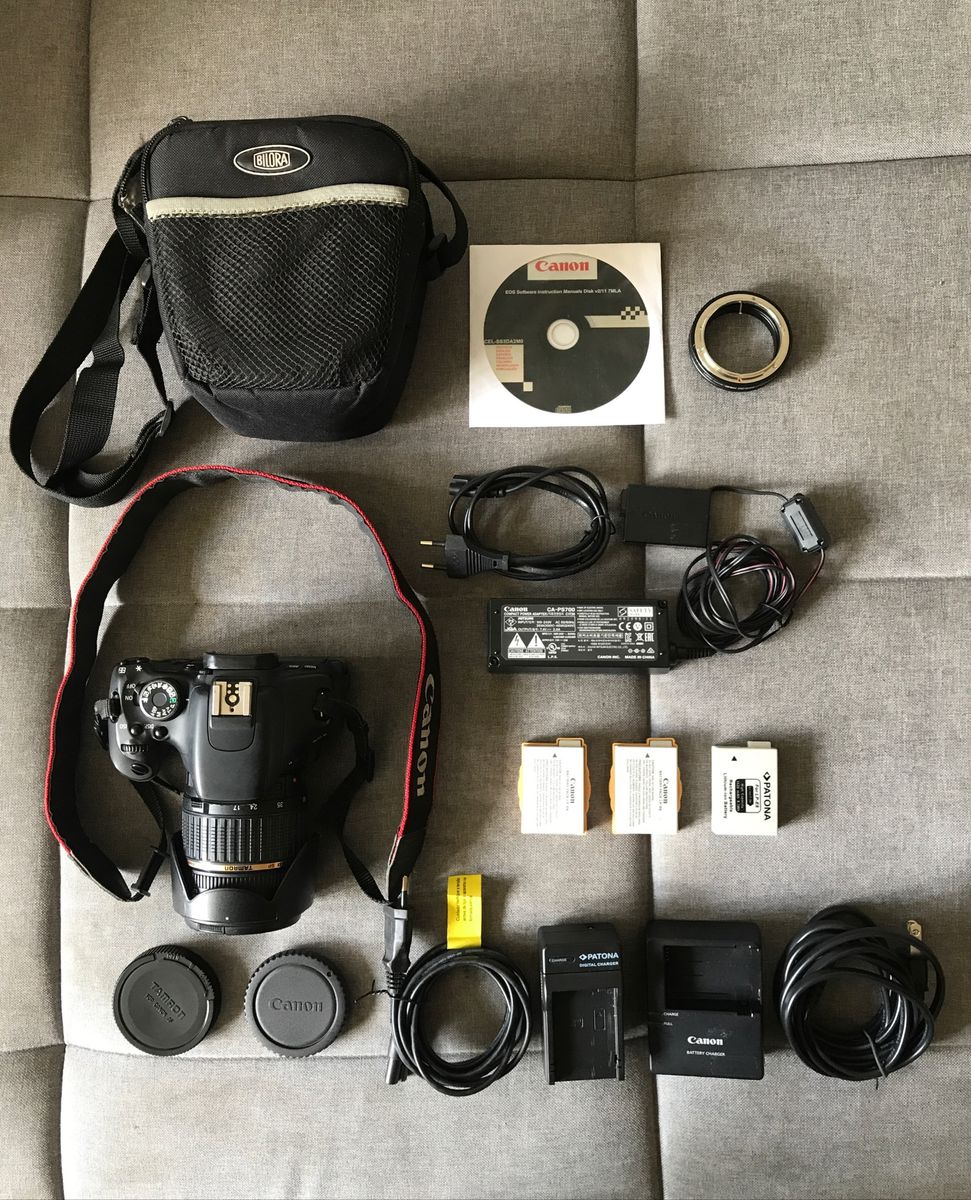 Canon 600d 3ti + Lente Tamron 17-50 2.8 + Acessórios | Máquina ...