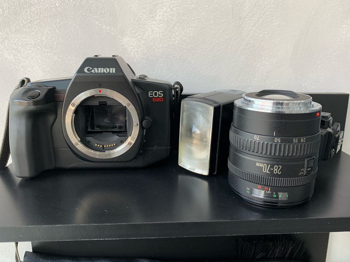Canon Eos 620 - Anos 80s | Máquina Fotográfica Analógica Canon Usado ...