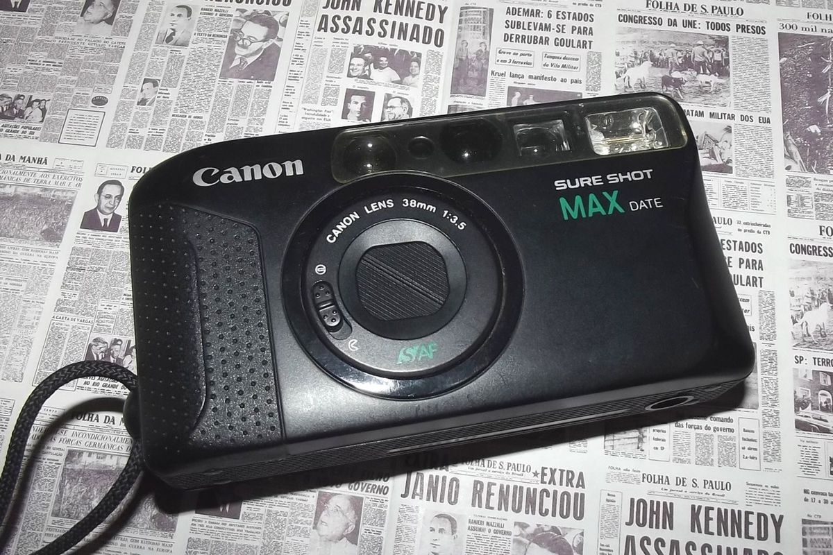 Canon Sure Shot Max Date | Produto Vintage e Retro Canon Usado 2218931 ...