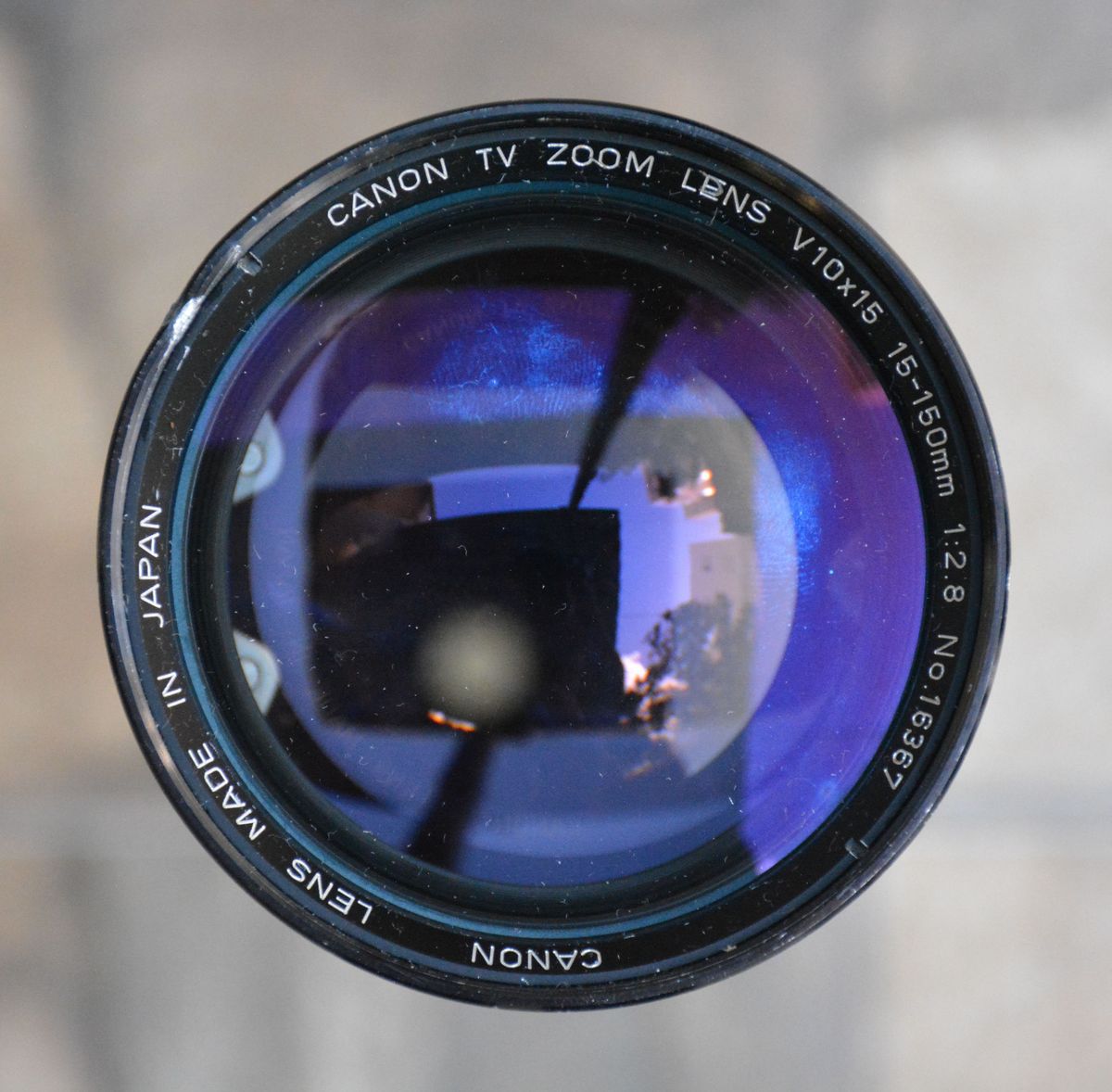 Canon Tv Zoom V10x15 15-150mm 1:2.8 - Lente Fotográfica Conservada ...