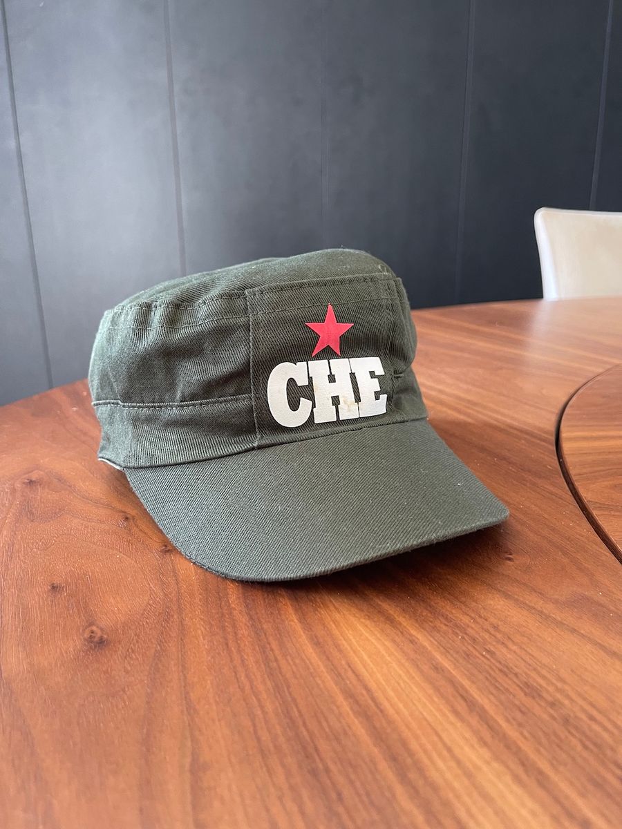 Cap Che Guevara Retrô Verde Militar Boné 86637830 | enjoei