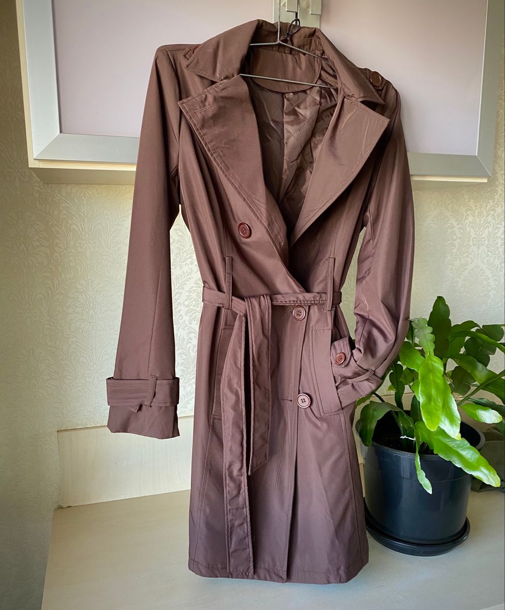 Capa Marrom Forrada | Casaco Feminino Nunca Usado 85936778 | enjoei