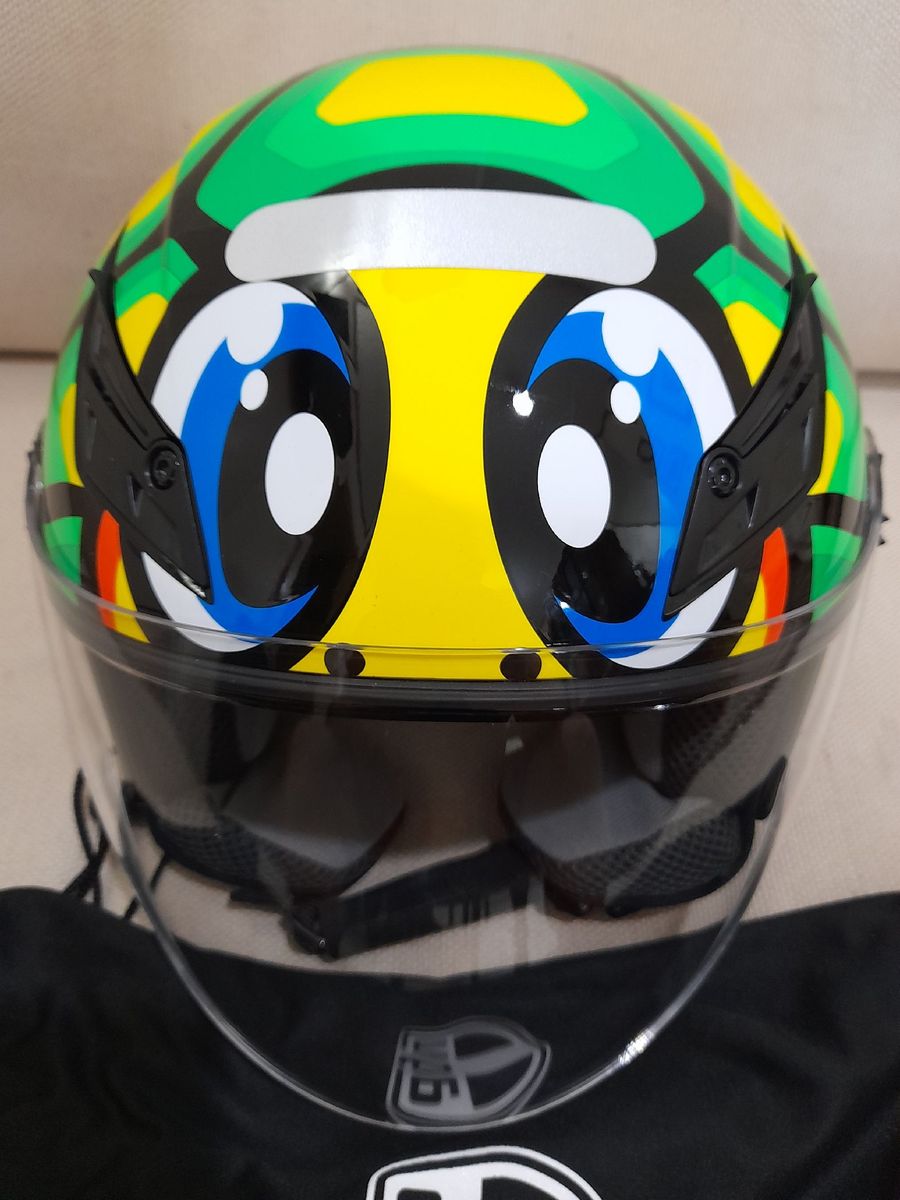 Capacete Agv Blade Turtle Aberto | Produto Masculino Agv Usado 53754547 ...