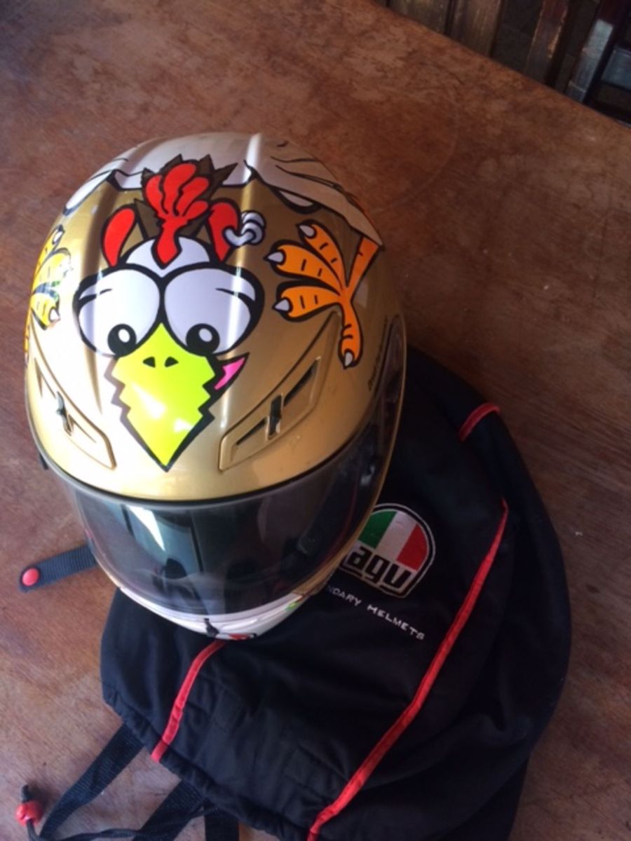 Capacete Agv Gp Tech Chicken | Carro Agv Gptech Usado 19434999 | enjoei