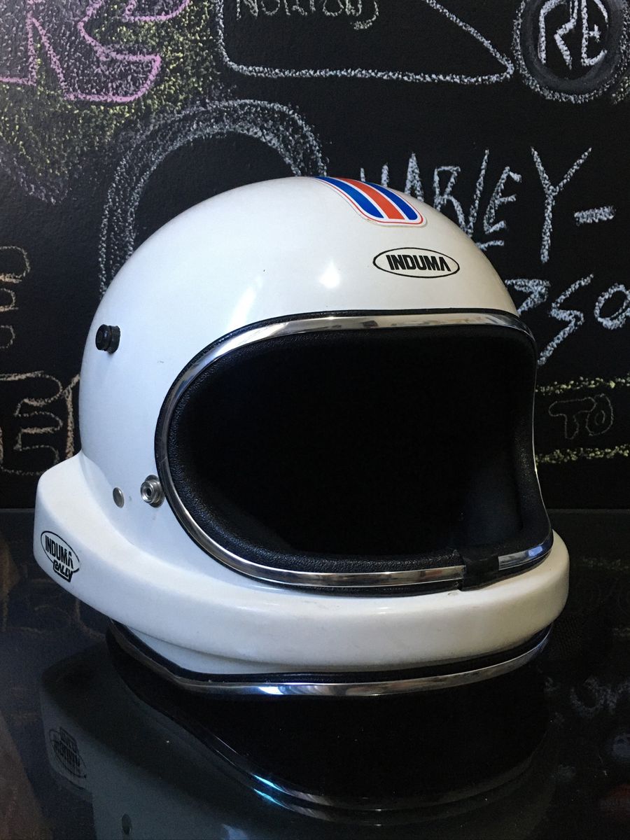 Capacete Antigo Induma Rally Anos 80 | Item p/ Esporte e Outdoor Induma ...