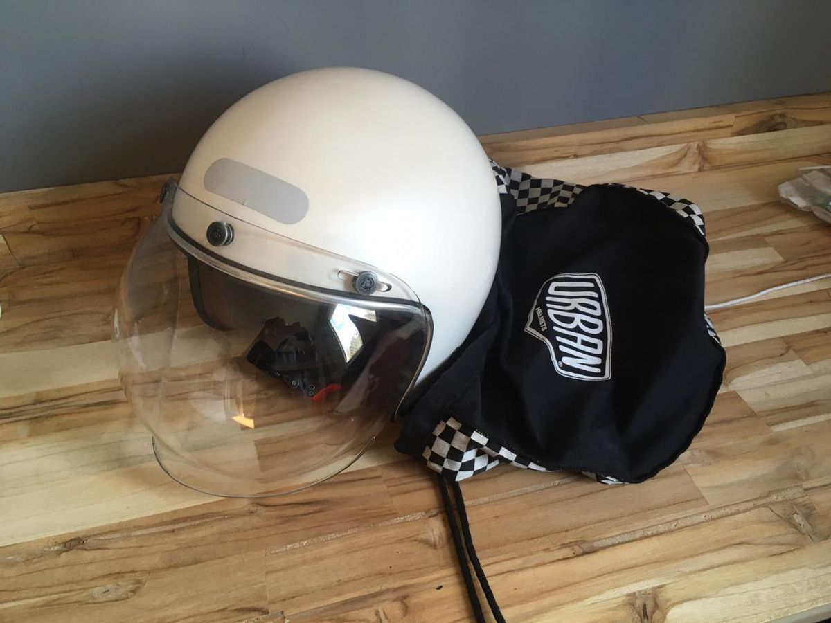 Capacete Urban Tracer Coom Viseira Bolha Tam. 60 | Item p/ Esporte e ...