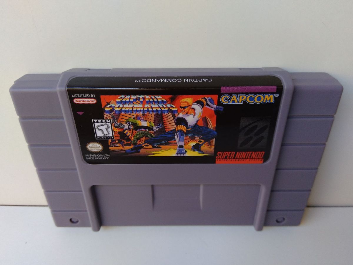 Capitain Commando Super Nintendo | Console de Videogame Nintendo Nunca ...