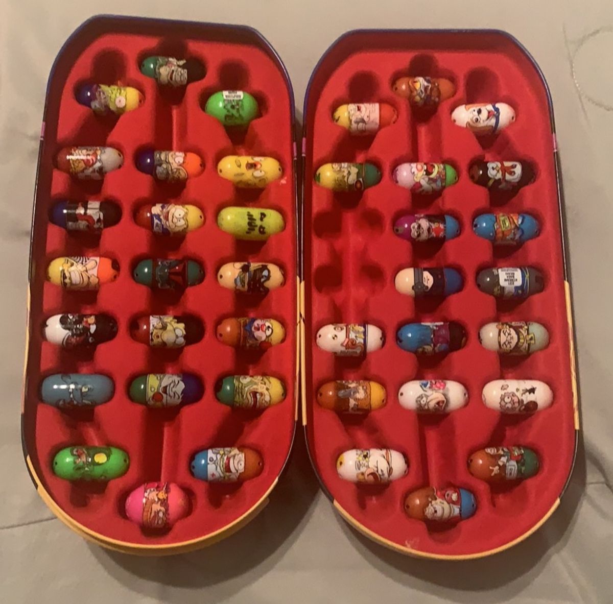 Captain Bean Embalagem Lata com Coleção | Brinquedo Beanz Usado ...