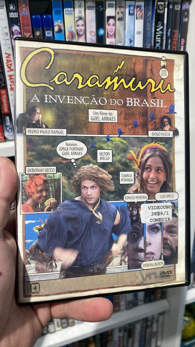 Caramuru a Invenção do Brasil Dvd | Item de Música Dvd Usado 105452590 ...