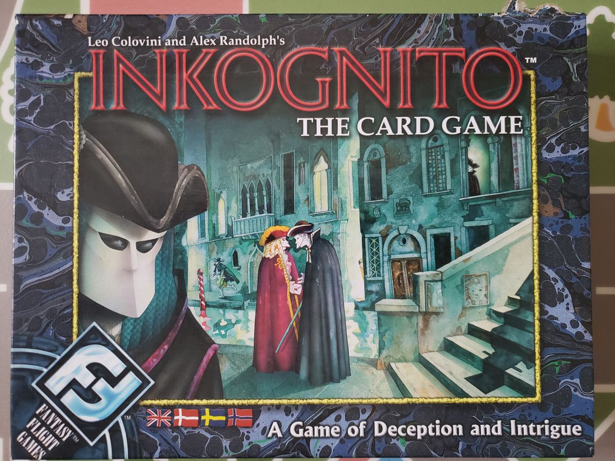 Card Game Importado - Inkognito | Jogo de Tabuleiro Fantasy Flight ...