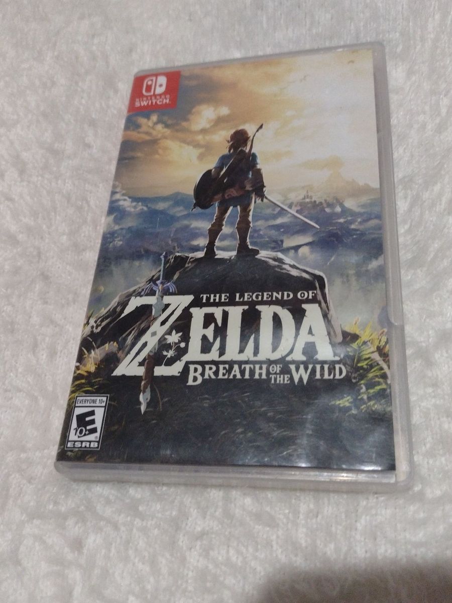 Card Nintendo Switch The Legeng Of Zelda Breath Of The Wild | Jogo de Computador Nintendo Switch ...