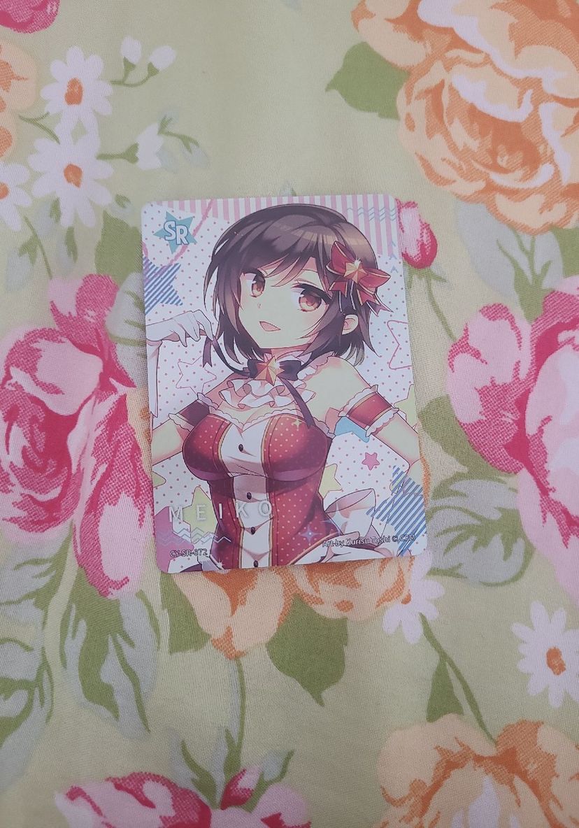 Card Original Meiko Vocaloid Hatsune Miku Kayou | Cacareco Kayou Nunca ...