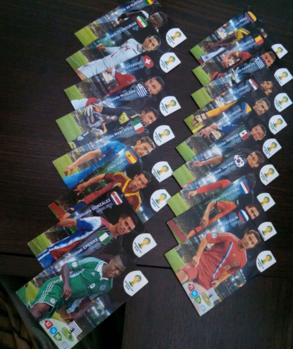 Cards Copa 2014 | Item de Papelaria Panini Usado 12995620 | enjoei