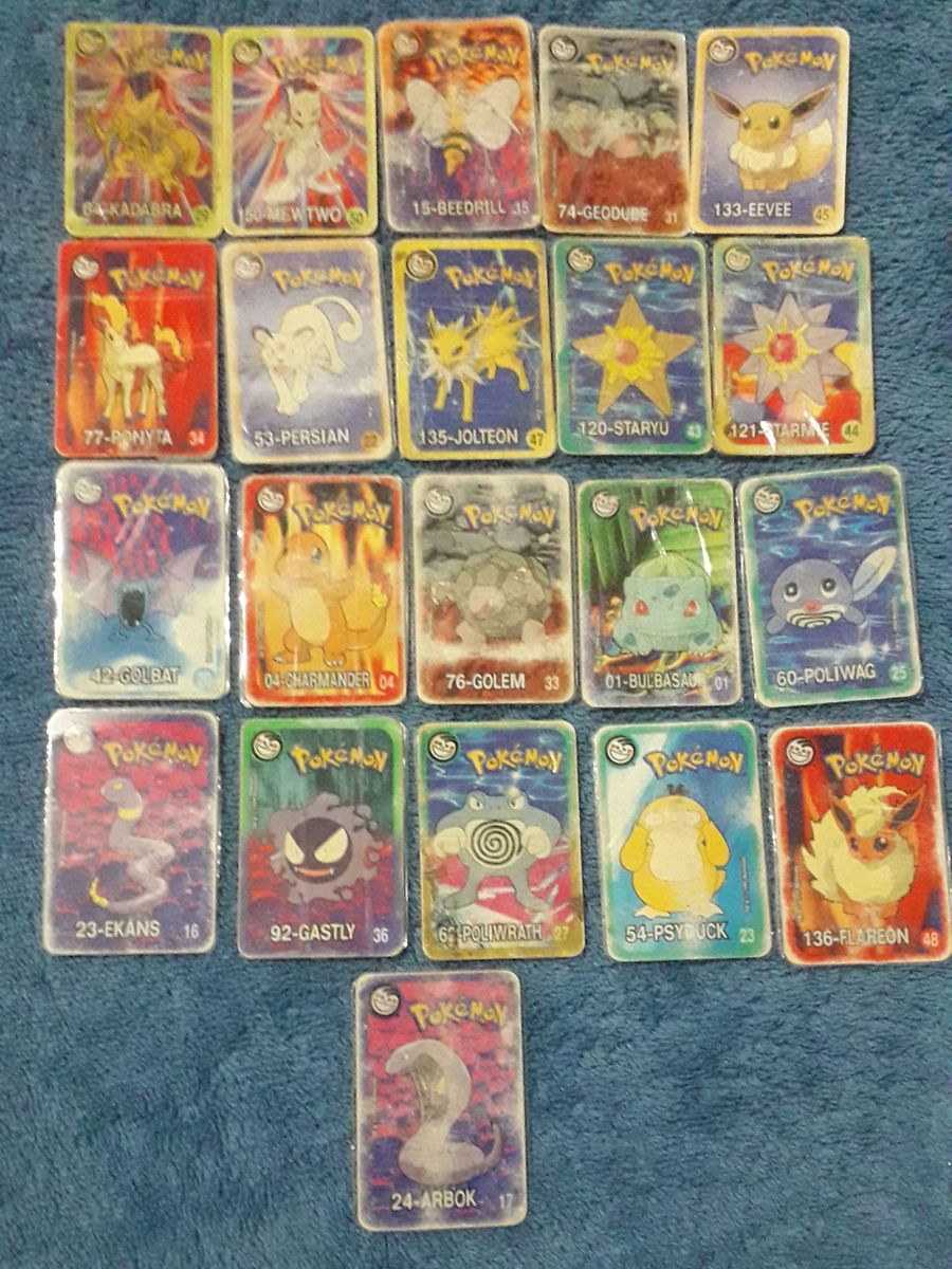 Cards Pokémon. | Produto Vintage e Retro Elma Chips Usado 76578261 | enjoei