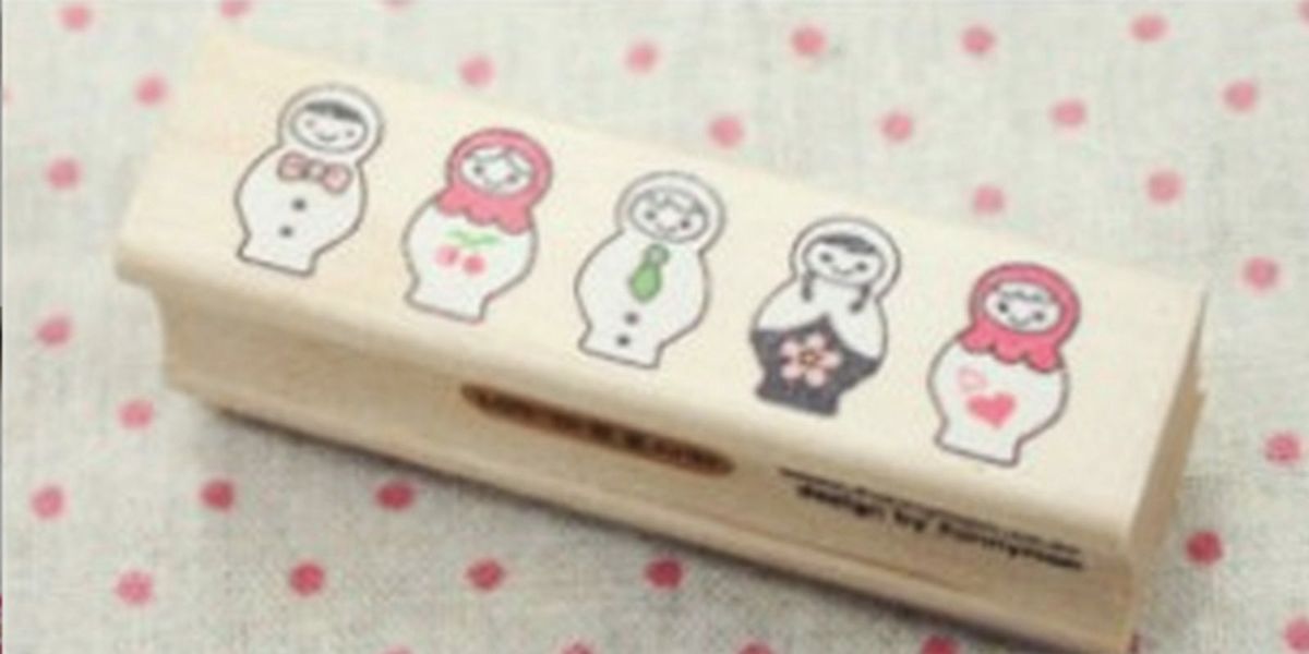 Carimbo Matrioska | Item de Papelaria Nunca Usado 22757262 | enjoei