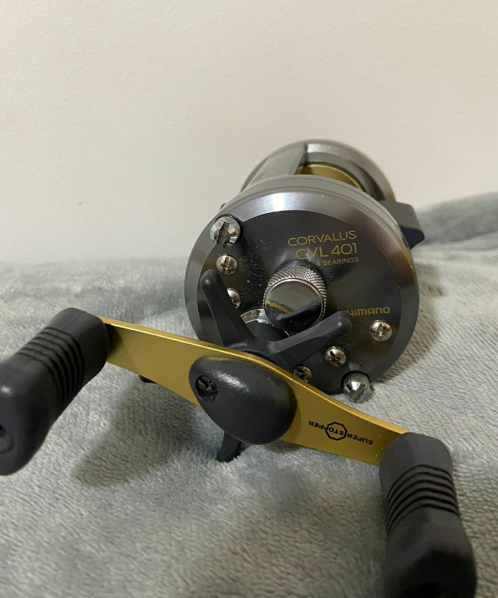 Carretilha Corvalus Cvl 401 - Shimano | Item p/ Esporte e Outdoor ...