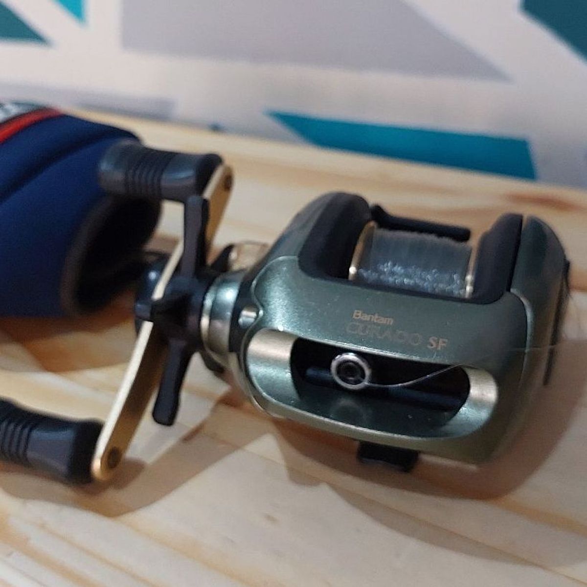 Carretilha Shimano Bantam Curado Sf Cu-200bsf 5 Bearings Verde ...