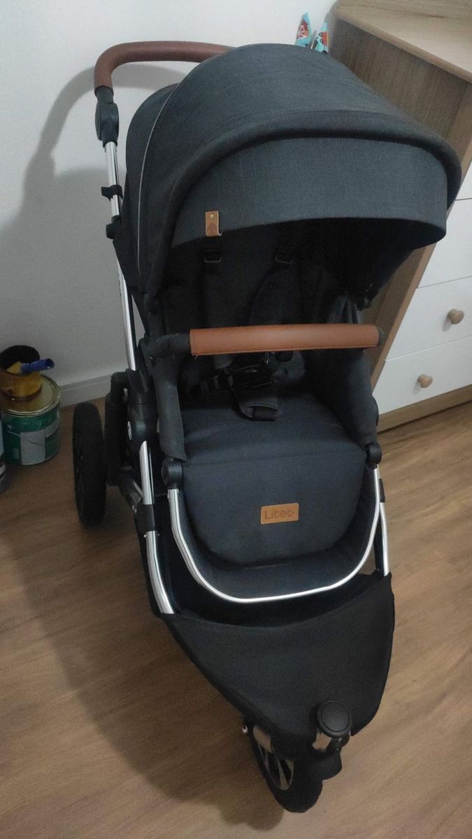Carrinho de Bebe Litet Jet 3 Rodas Impecável | Carrinho de Bebê Litet ...