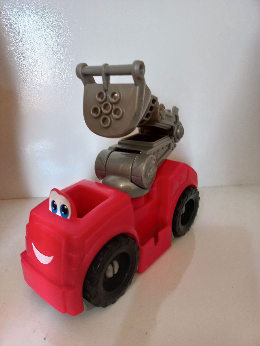 Carrinho de Bombeiros Play Doh Chuck | Item Infantil Hasbro Usado ...