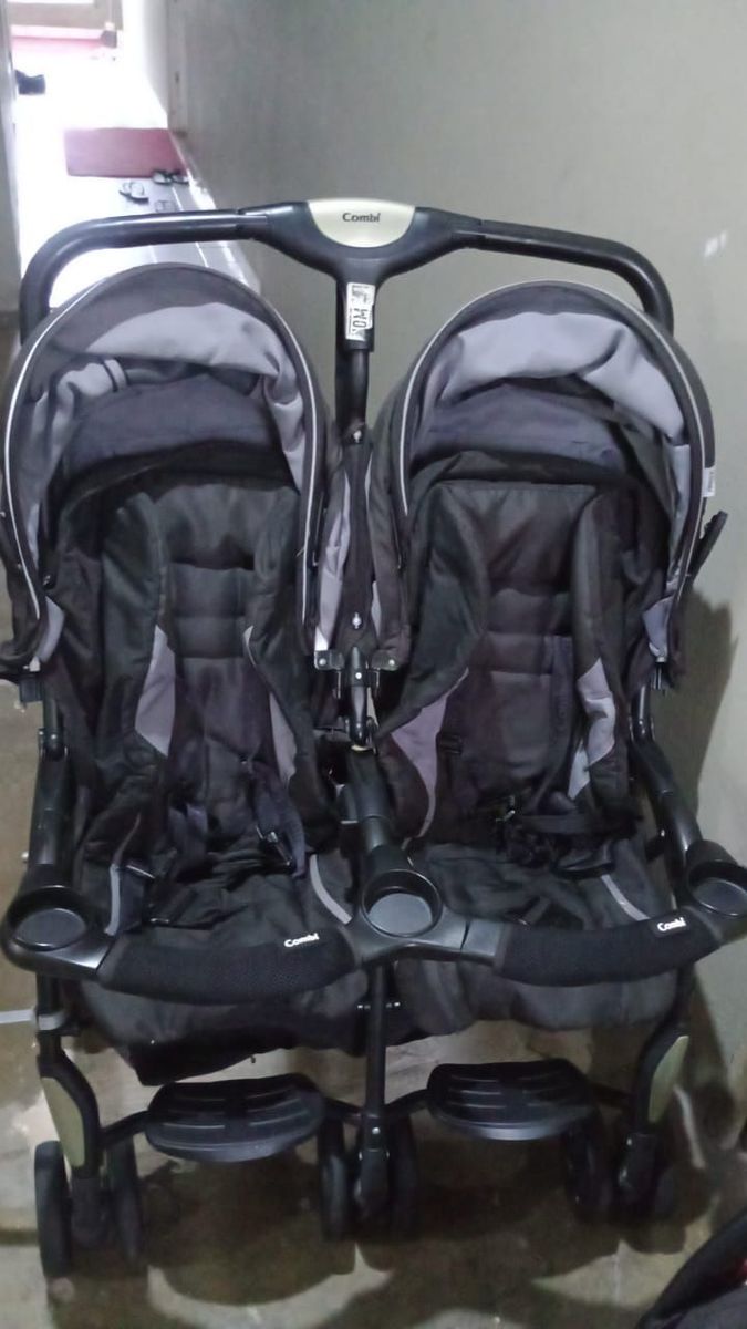 Carrinho Duplo Troller Combi | Item Infantil Combi Usado 103077313 | enjoei