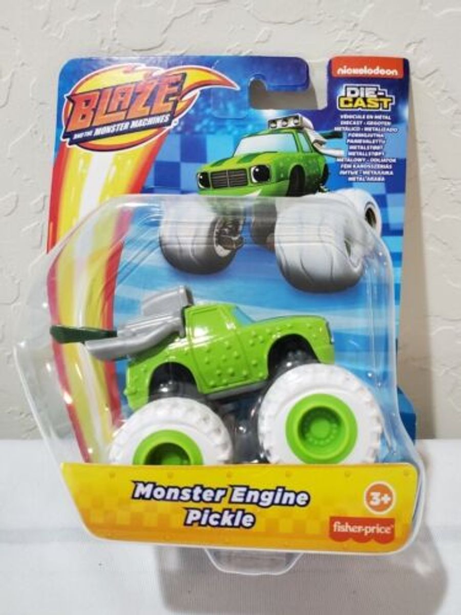 Carrinho Monster Machines - Moster Engine Pickle | Filme e Série Fisher Price Nunca Usado ...