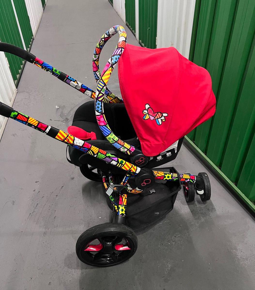 Carrinho Mood Romero Britto | Carrinho de Bebê Quinny Usado 74850389 ...