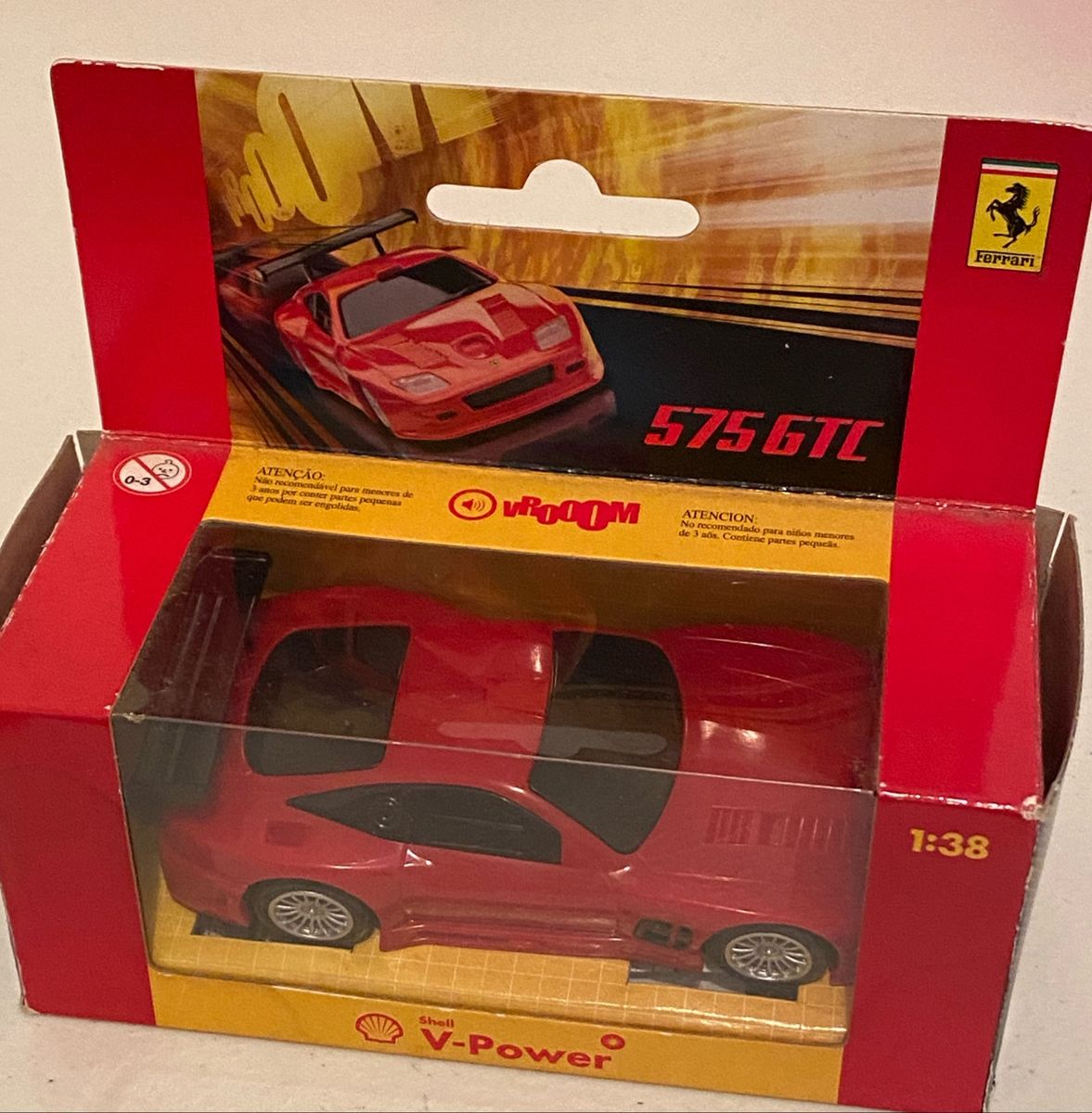 Carrinho Posto Shell Ferrari 575 Gtc | Brinquedo Nunca Usado 54994571 ...