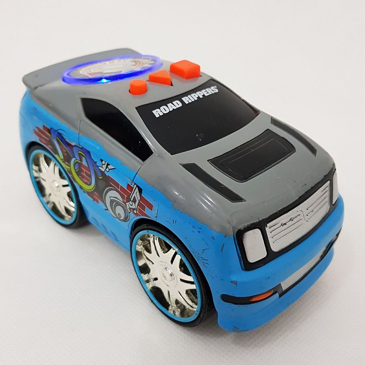 Carrinho Road Rippers - Toy State 1997 Acende Luzes e Emite Sons ...