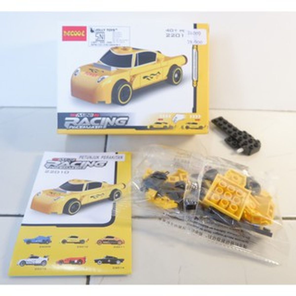 Carrinho Tipo Lego Mini Racing Pacemaker | Brinquedo Decool Nunca Usado ...