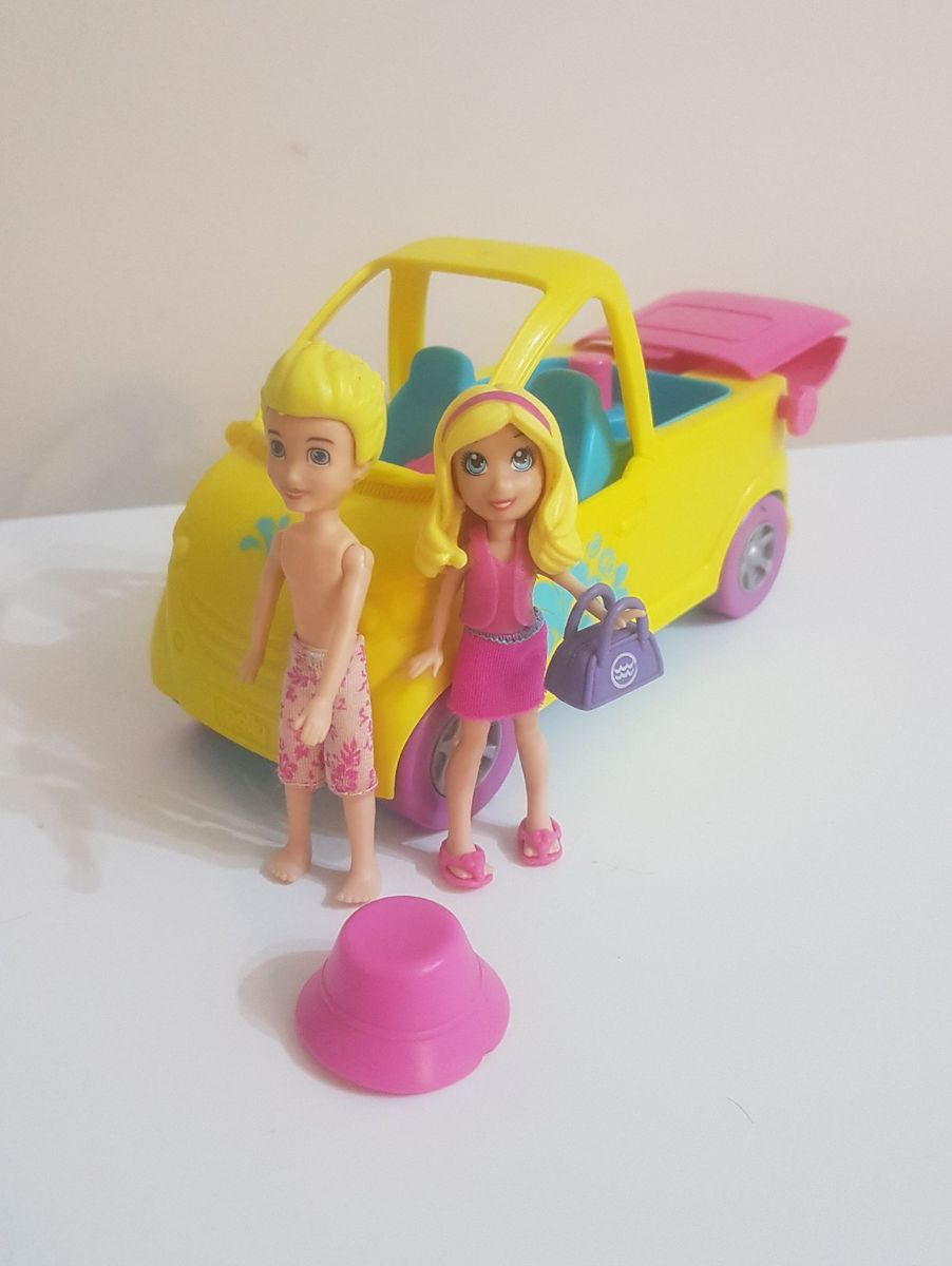 Carro da Polly com Piscina Que Borbulha | Brinquedo Mattel Usado ...