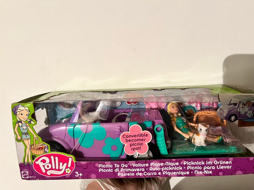 Carro da Polly Pocket | Brinquedo Polly Pocket Nunca Usado 94780905 ...