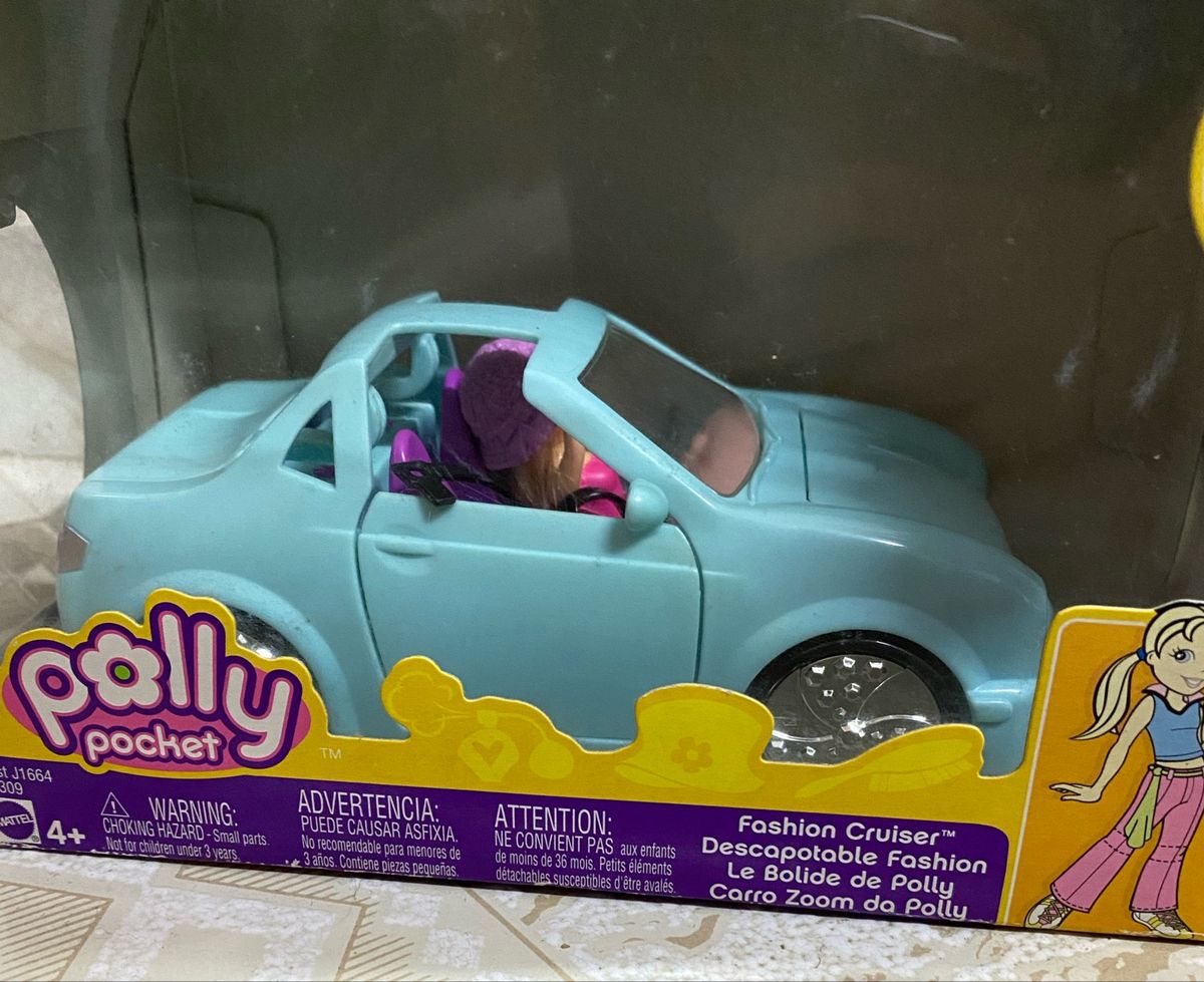 Carro da Polly Pocket Completo | Brinquedo Polly Usado 45840921 | enjoei