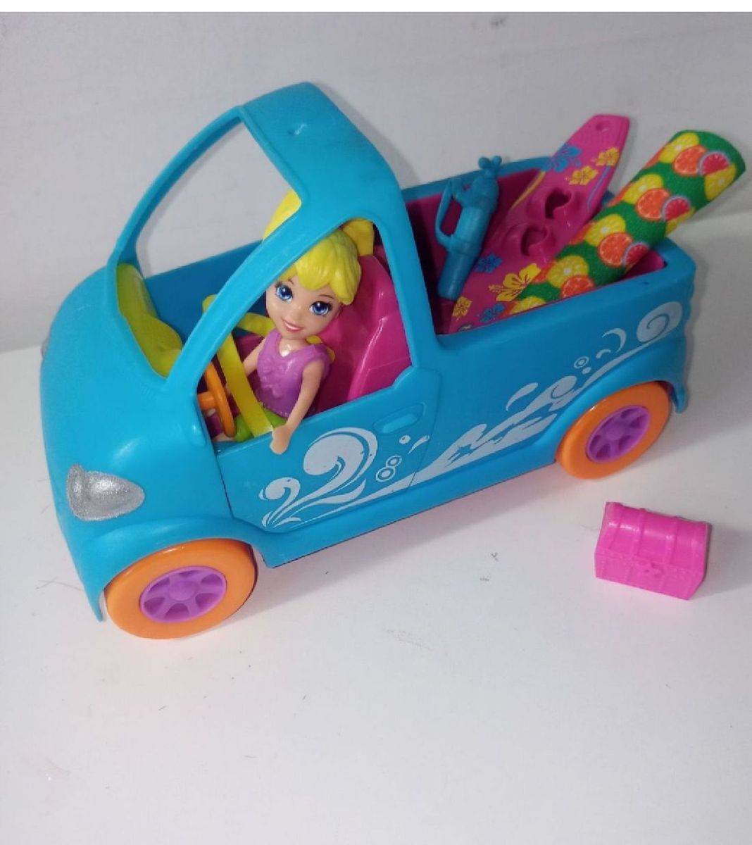 Carro da Polly Van de Férias | Brinquedo Polly Pocket Usado 72660804 ...