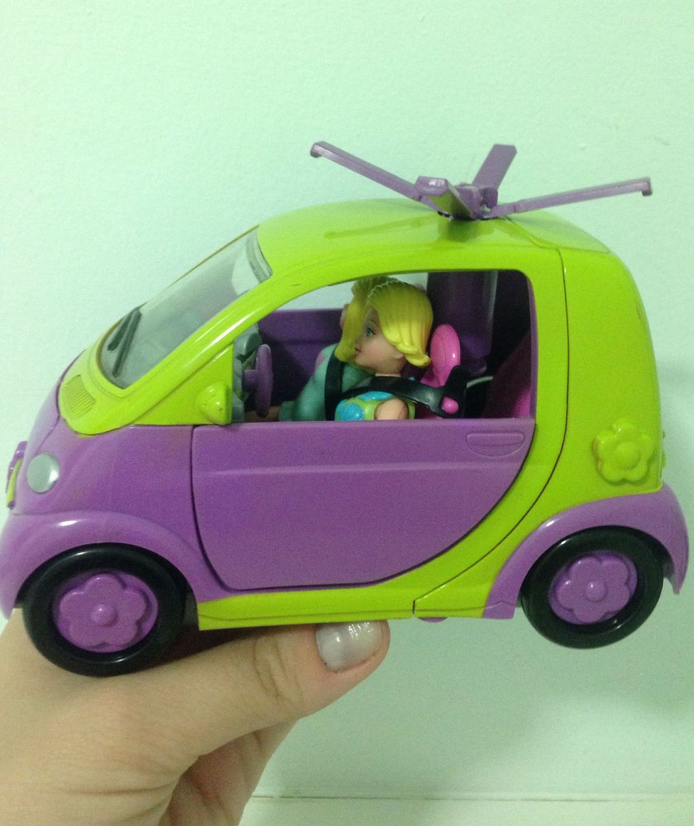 Carro Helicóptero da Polly | Brinquedo Polly Pocket Usado 19907096 | enjoei
