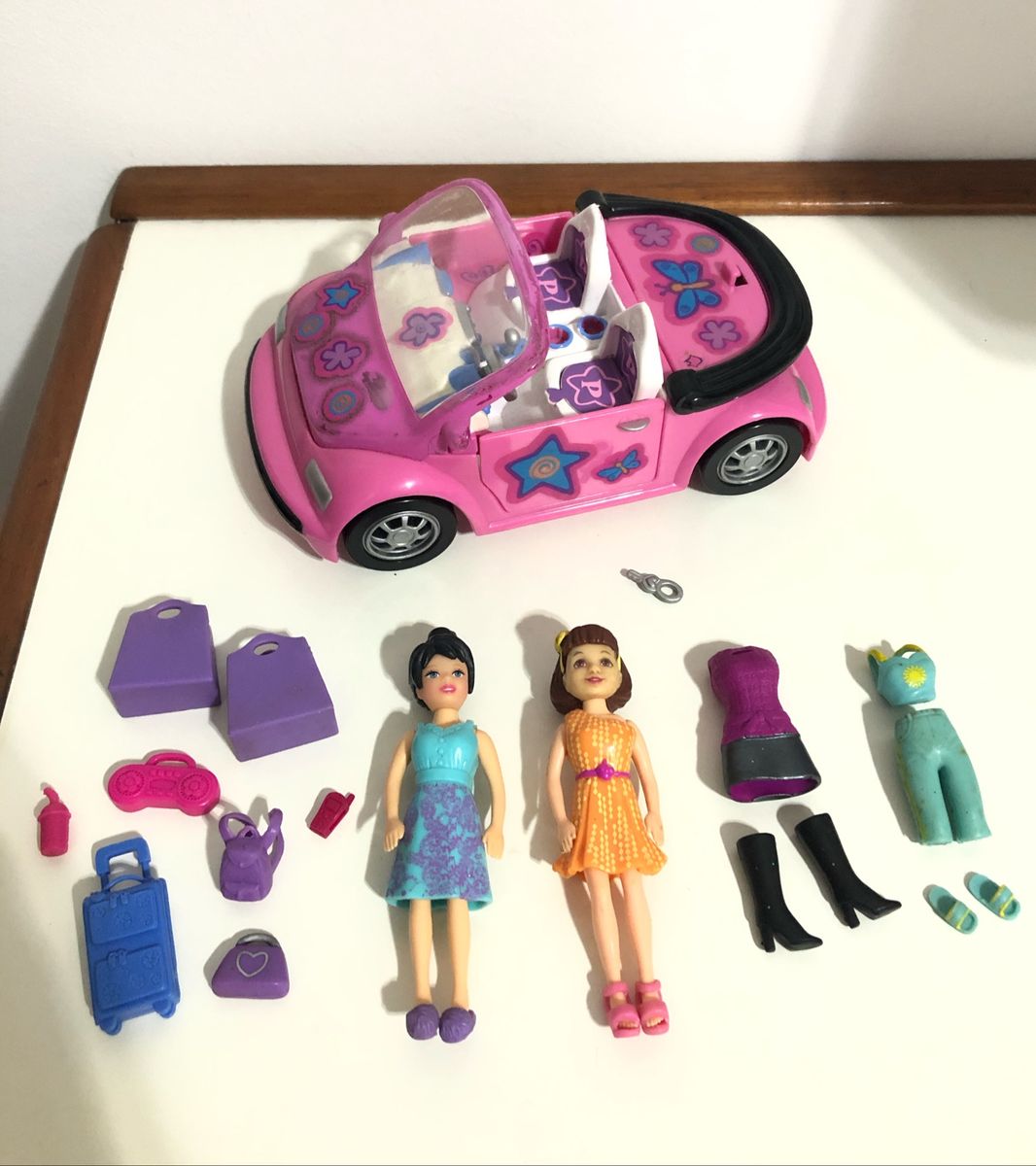 Carro Polly Antigo | Brinquedo Mattel Usado 59604733 | enjoei