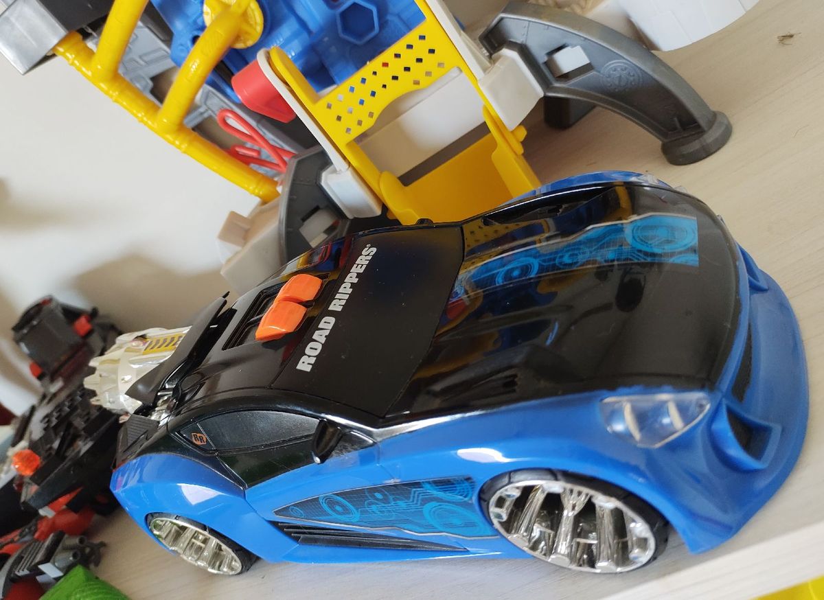 Carro Road Rippers Maximum Boost Azul | Brinquedo Dtc Usado 77148706 ...