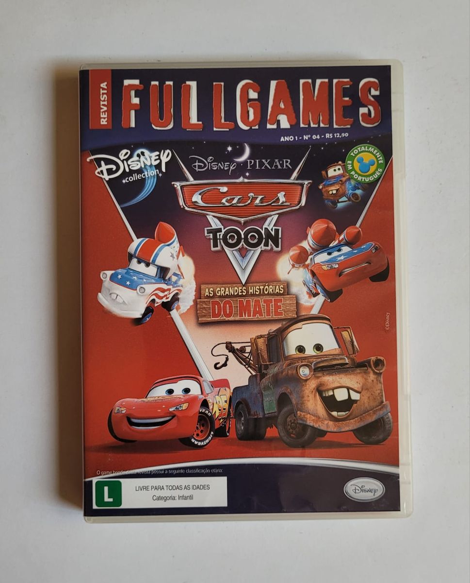 Cars Toon - Disney - Full Games - Pc | Jogo de Videogame Dvd Rom Usado ...