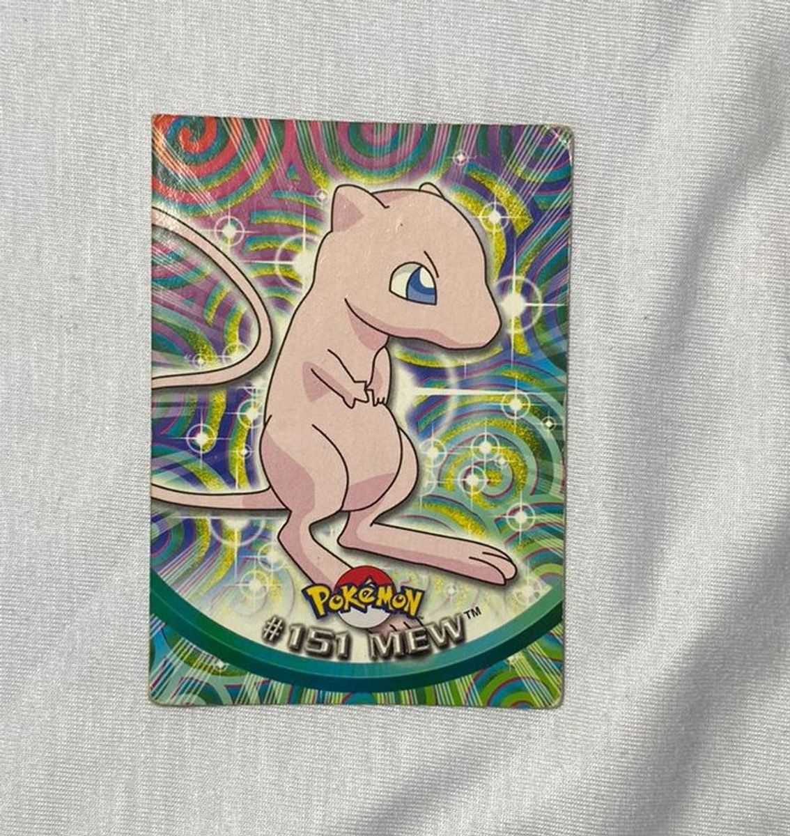 Carta Card Pokémon Topps 1999 N° 151 Mew | Filme e Série Pokemon Usado ...