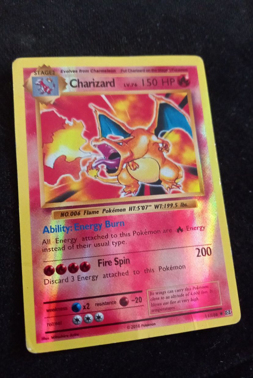 Carta Card Raro Pokemon Charizard 150 Hp | Jogo de Tabuleiro Pokemon ...