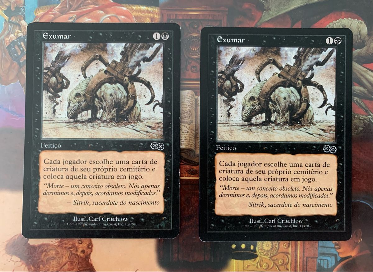 Carta de Magic The Gathering - Exumar | Jogo de Tabuleiro Magic The ...