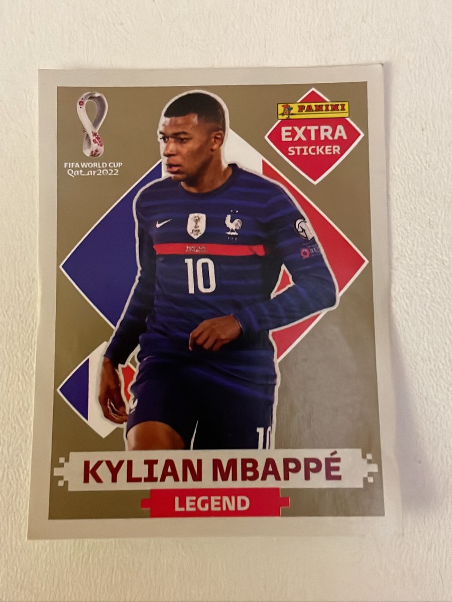 Carta Gold Mbappé | Item p/ Esporte e Outdoor Panini Nunca Usado ...