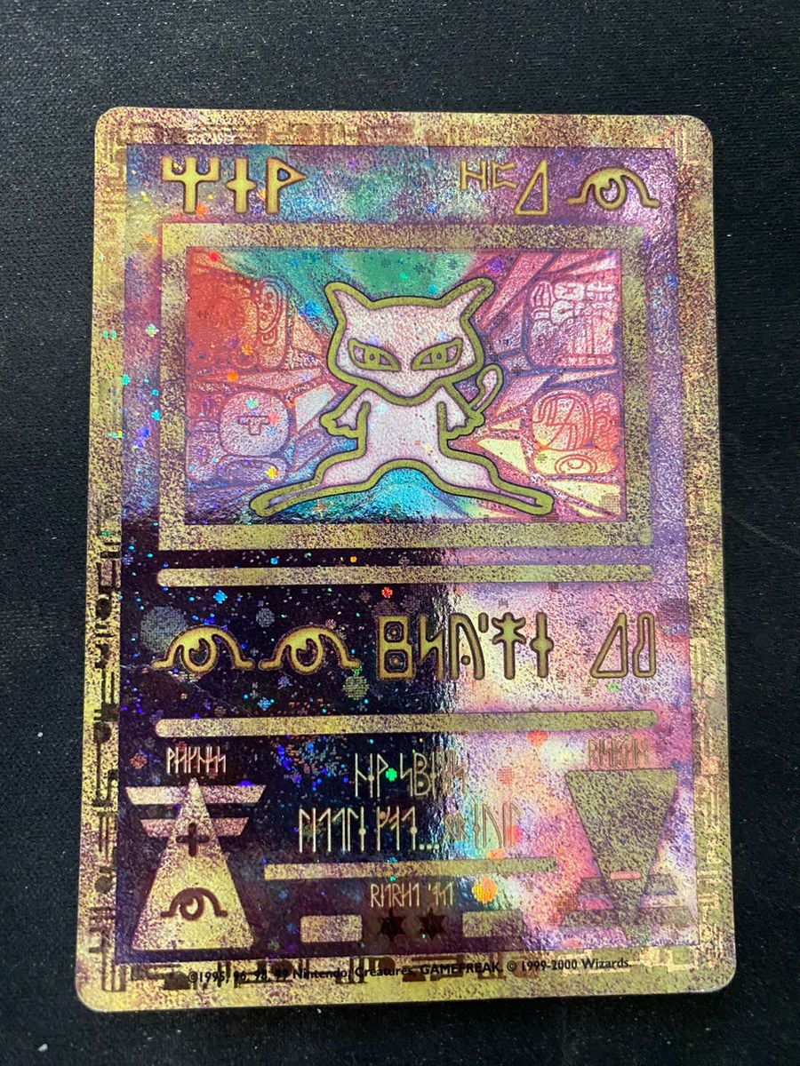 Carta Mew Ancestral - Raridade | Jogo de Tabuleiro Usado 89766893 | enjoei