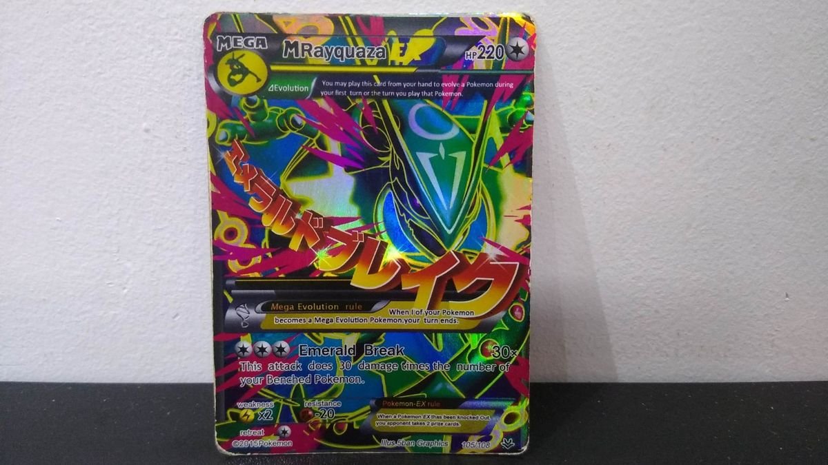 Carta Pokemon Cromada Original ( Valor 299 Reais ) | Produto Vintage e ...