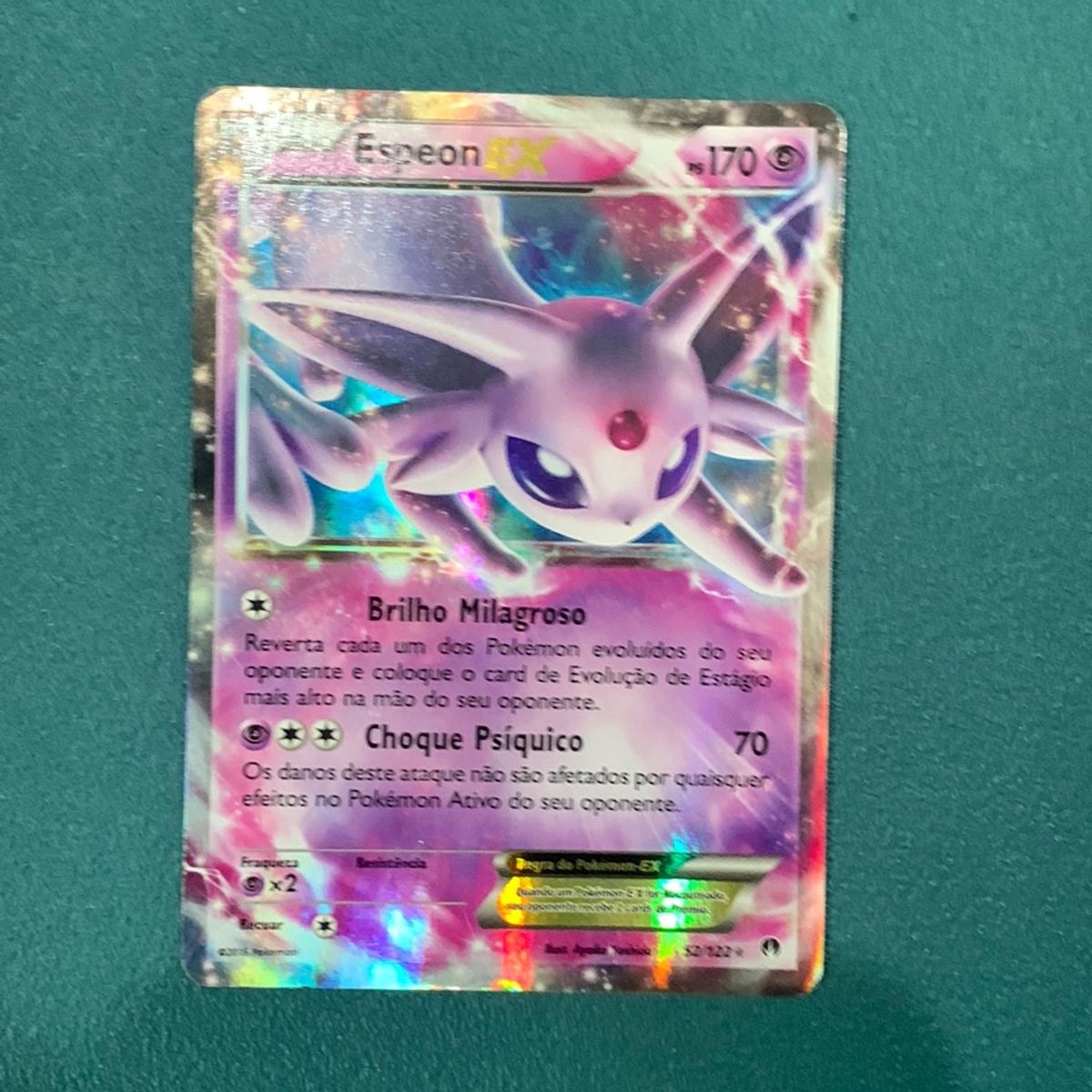 Carta Pokemon ( Espeonex ) | Item Infantil Pokemon Usado 80815895 | enjoei