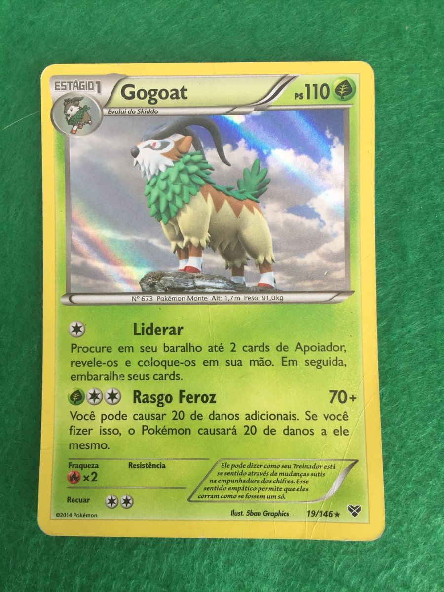 Pokemon Gogoat Card
