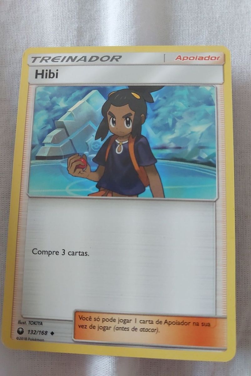 Carta Pokemon Hibi | Item Infantil Pokemon, Copag Usado 87339097 | enjoei