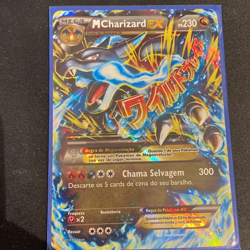 Cartas Pokemon M Charizard Ex