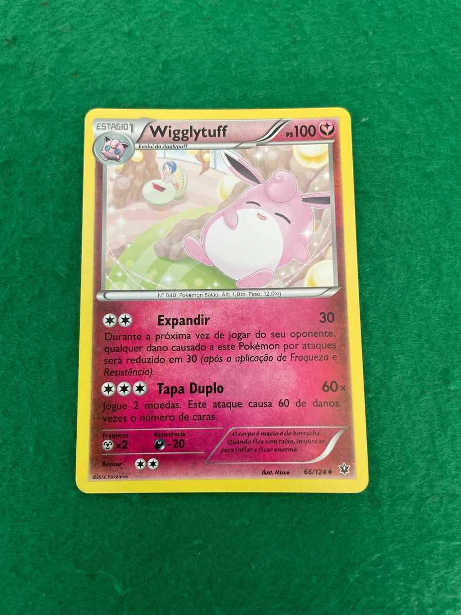 Carta Pokémon Wigglytuff - Mizue | Produto Vintage e Retro Pokémon ...